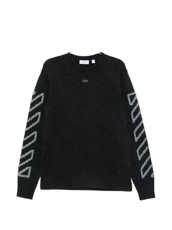 Off-White Long-sleeves Sweater