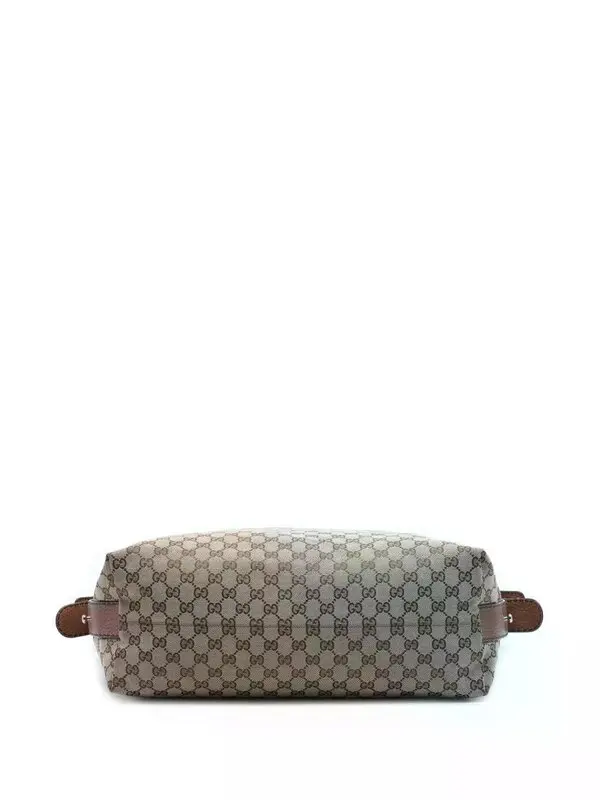 Gucci Gg Canvas Bamboo Bar Tote Bag