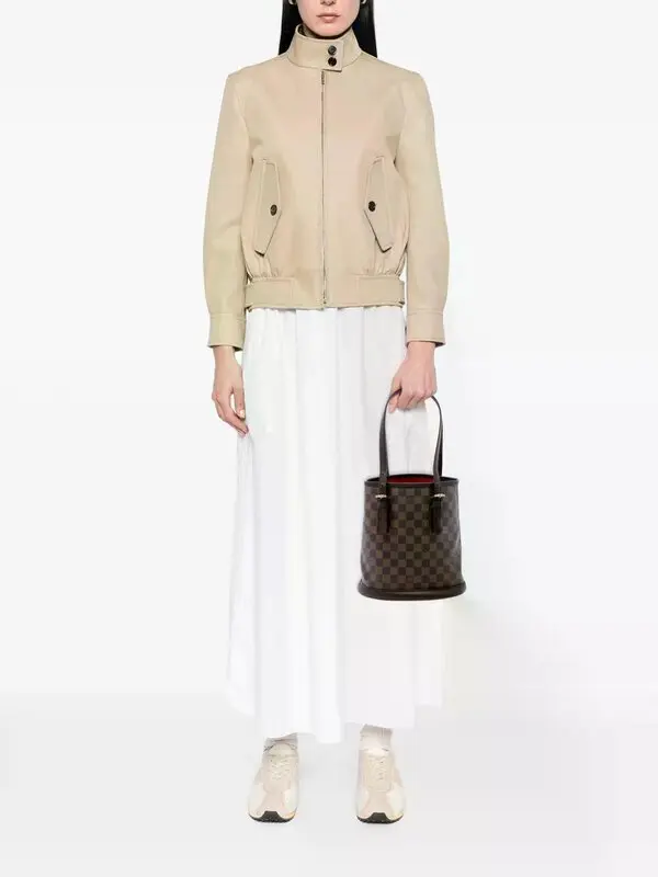 LOUIS VUITTON 2004 Damier Ebene Marais Bucket Bag