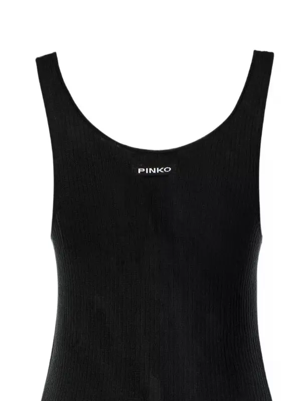 Pinko Ribbed-knit Tank Top