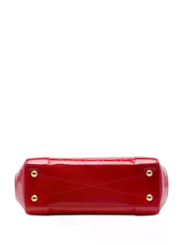 LOUIS VUITTON 2015 Monogram Vernis Santa Monica Satchel