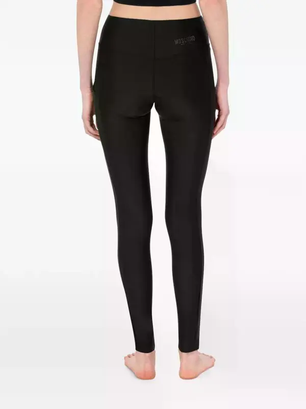 Moschino Logo-tape Leggings