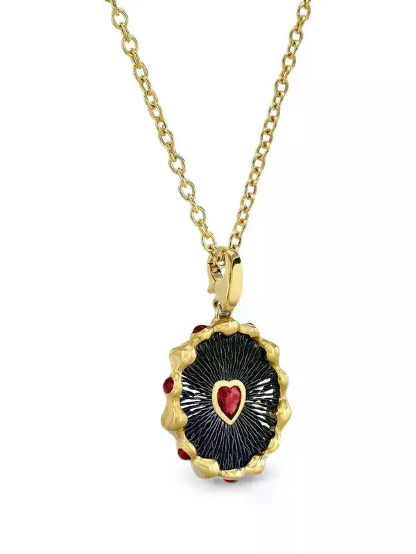 Vram Hypha Ruby Pendant Necklace