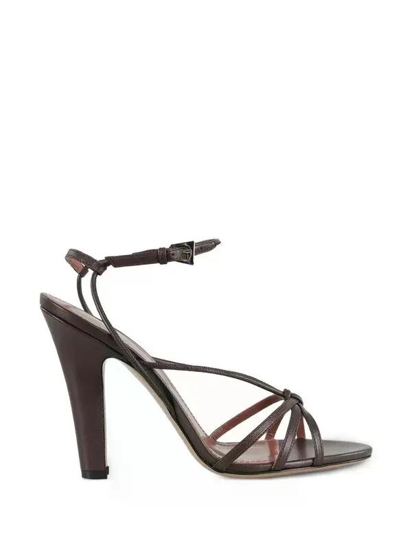 Paris Texas Bianca Strappy Sandals