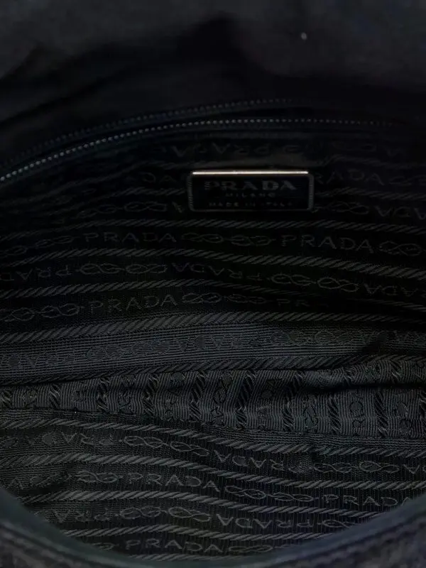 Prada 2000-2013 Wool Shoulder Bag