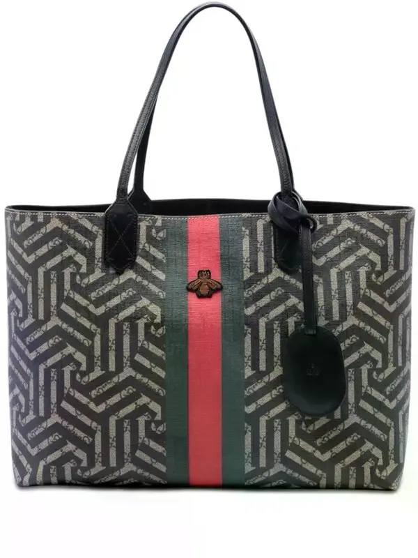 Gucci 2000-2015 Gg Supreme Caleido Web Tote Bag