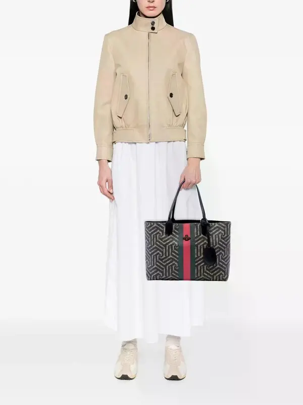 Gucci 2000-2015 Gg Supreme Caleido Web Tote Bag