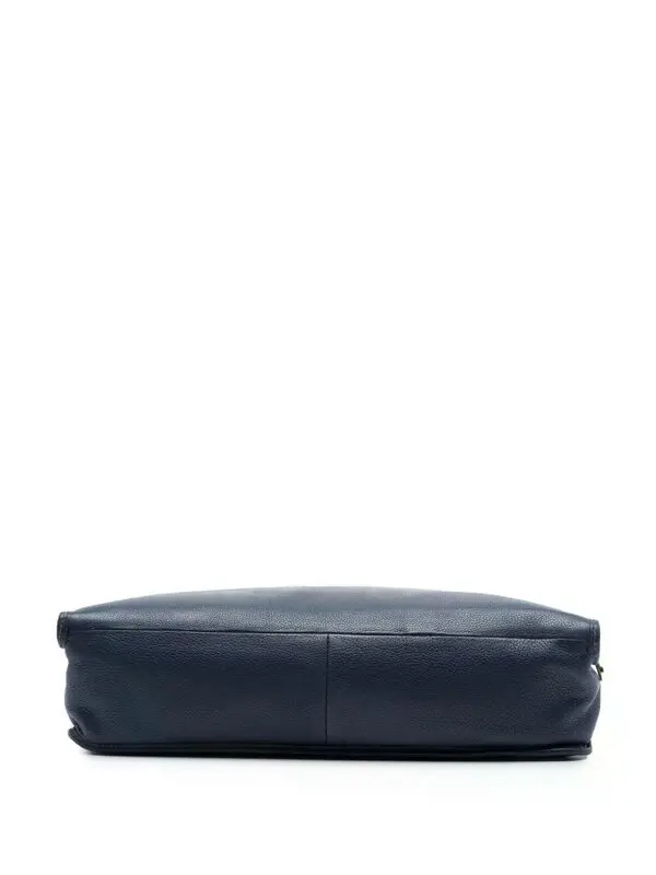 Loewe 2014 Leather Anagram Briefcase Business Bag
