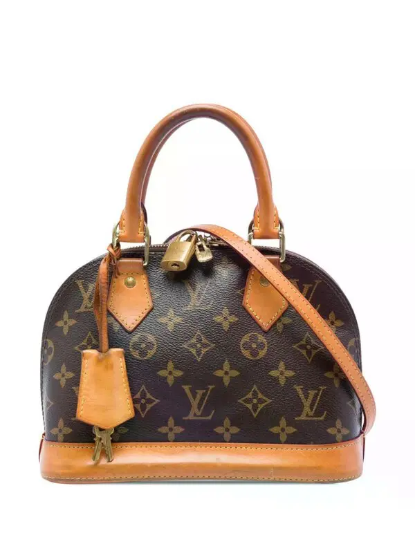 LOUIS VUITTON 2018 Monogram Alma Bb Satchel