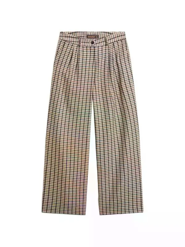 Woolrich Check Trousers - Neutrals