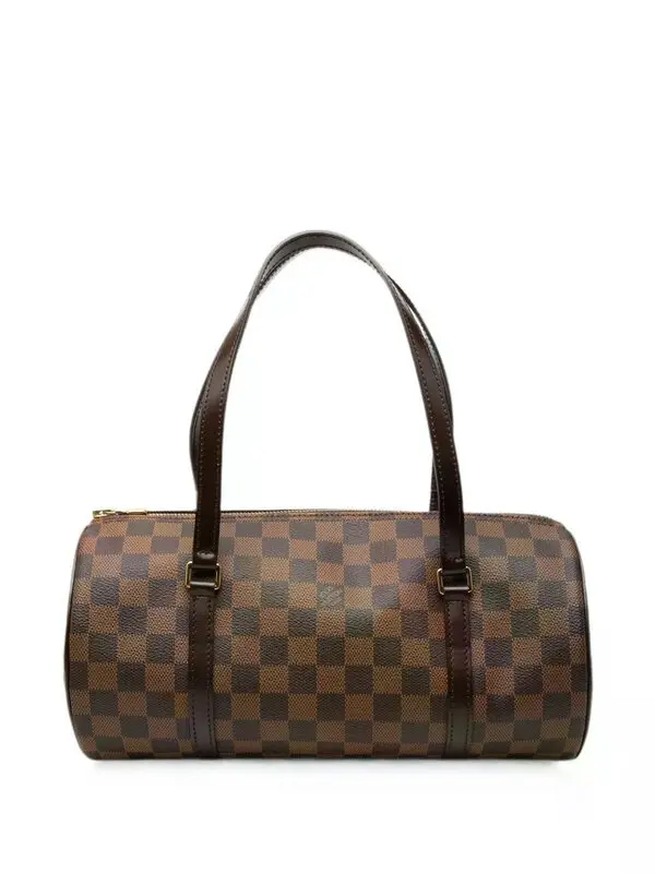 LOUIS VUITTON 2008 Damier Ebene Papillon 30 Handbag
