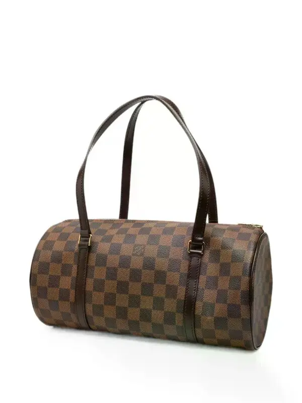 LOUIS VUITTON 2008 Damier Ebene Papillon 30 Handbag