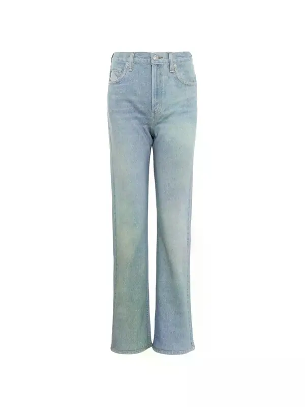 Rag & Bone Miramar Straight-leg Jeans - Blue