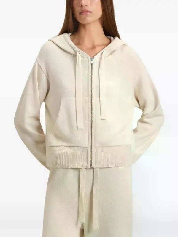Woolrich Zip-up Hooded Cardigan