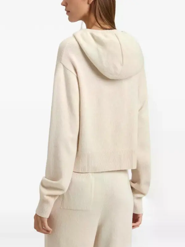 Woolrich Zip-up Hooded Cardigan