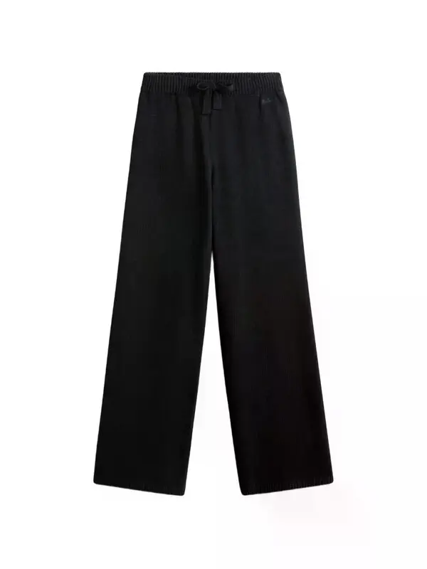 Woolrich Drawstring Knitted Trousers - Black