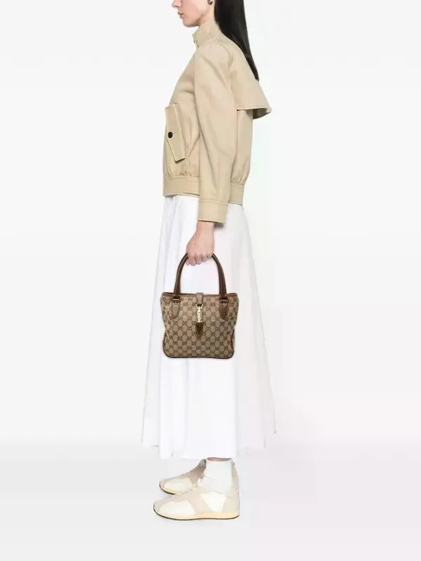 Gucci 2000-2015 Gg Canvas Jackie Tote Bag