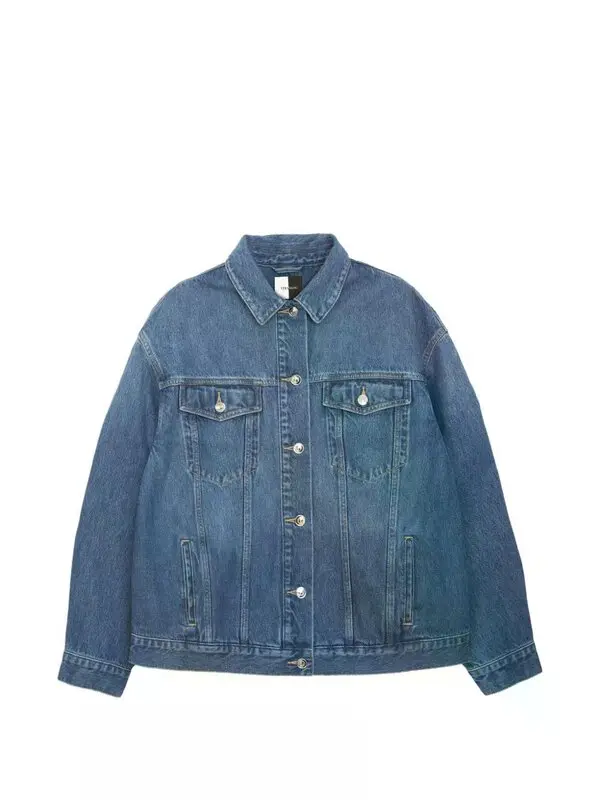 Vera Wang Longline Denim Jacket