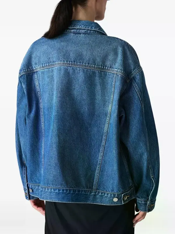Vera Wang Longline Denim Jacket