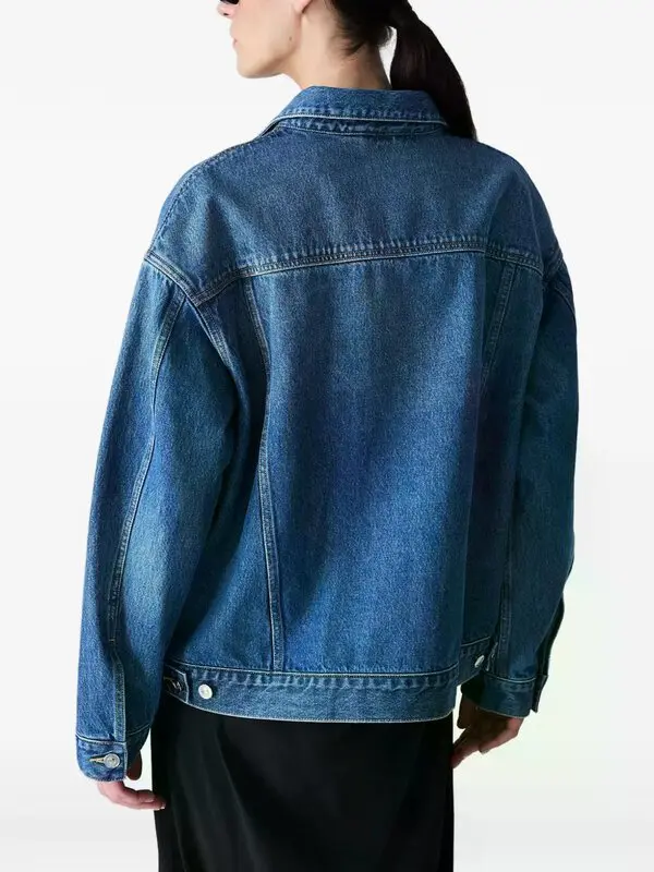 Vera Wang Longline Denim Jacket
