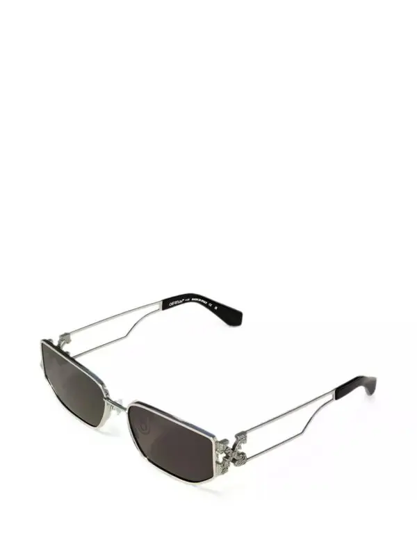 Off-White Arrows-motif Geometric-frame Sunglasses