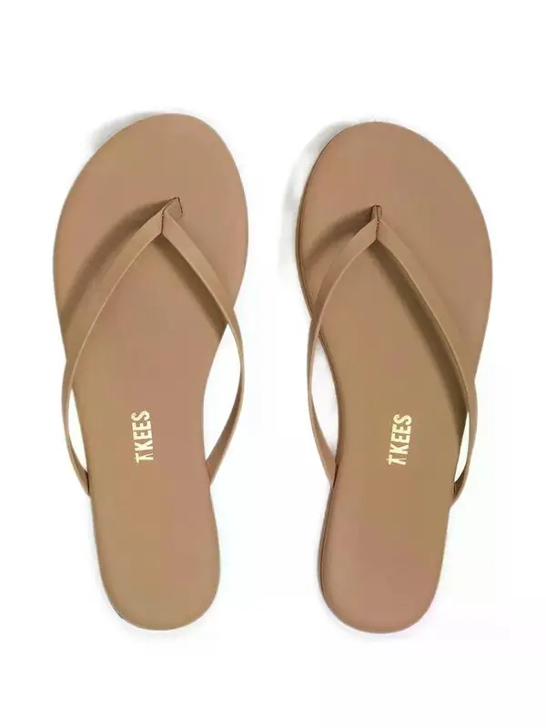 Tkees Lily Platform Leather Flat Sandals