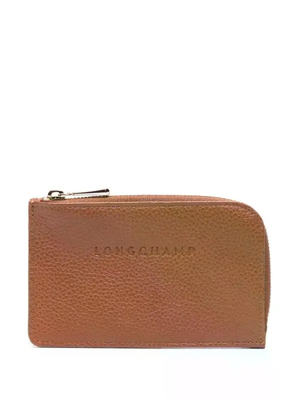 Longchamp Le Foulonné Leather Cardholder