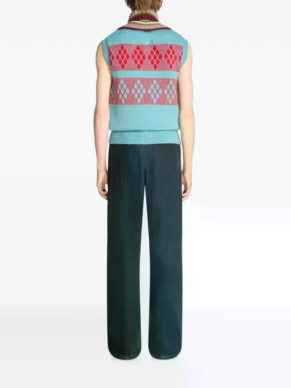 Dries Van Noten Loose Overdyed Pants
