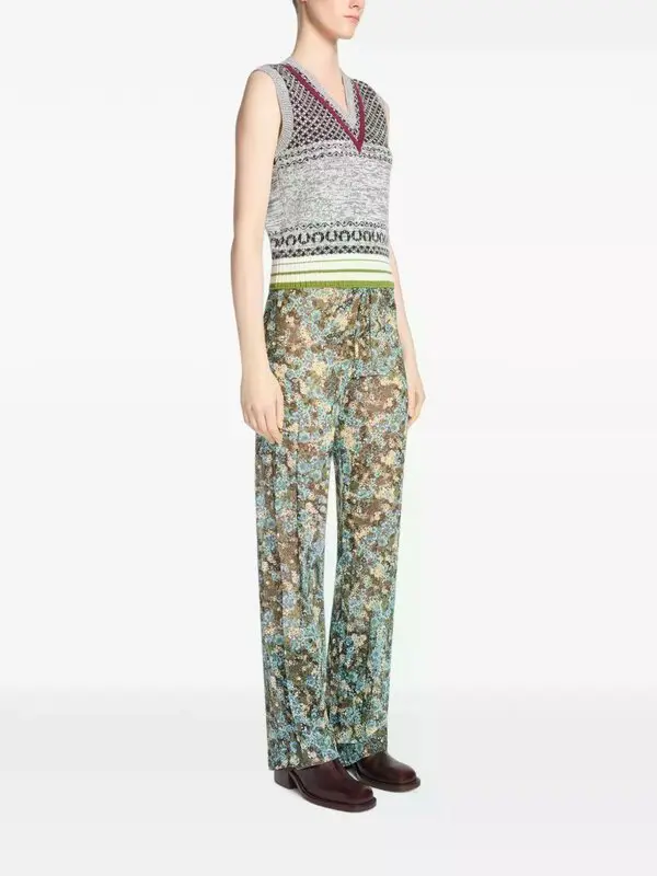 Dries Van Noten Elasticated Pleated Pants