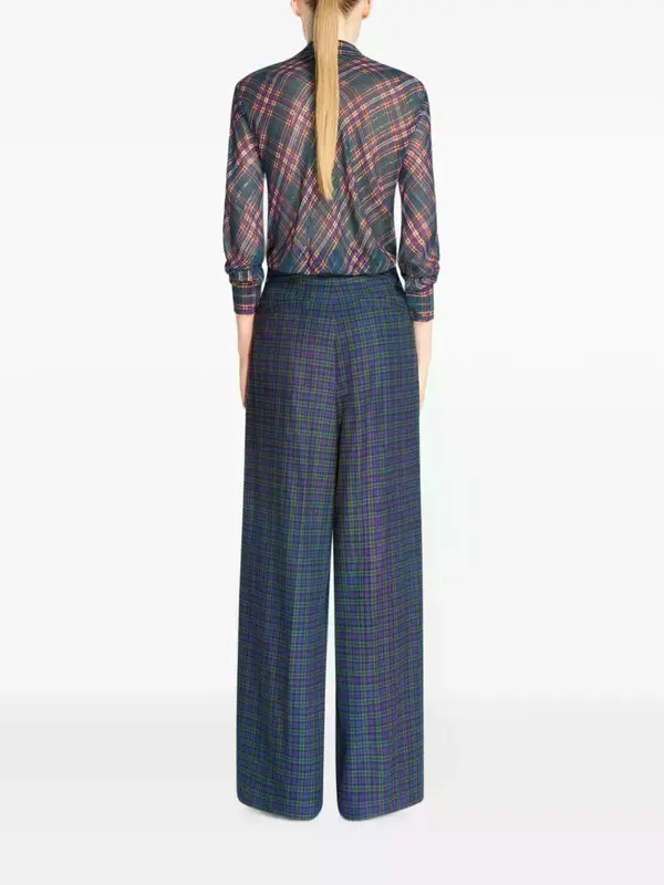 Dries Van Noten Wide-leg Cotton Pants