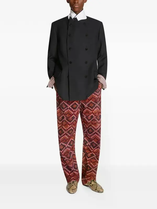Dries Van Noten Oversized Wool Blazer
