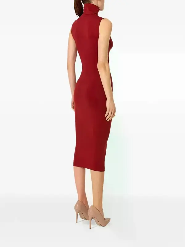 Wolford Seamless Turtleneck Midi Dress