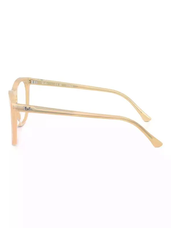 Ray-ban Striped Rectangle Glasses