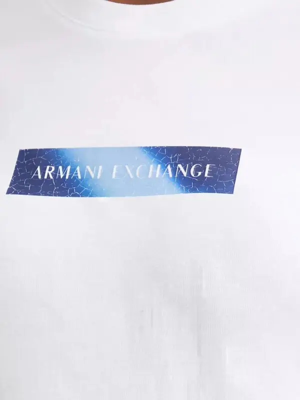 Armani Exchange Logo-print Short-sleeve T-shirt