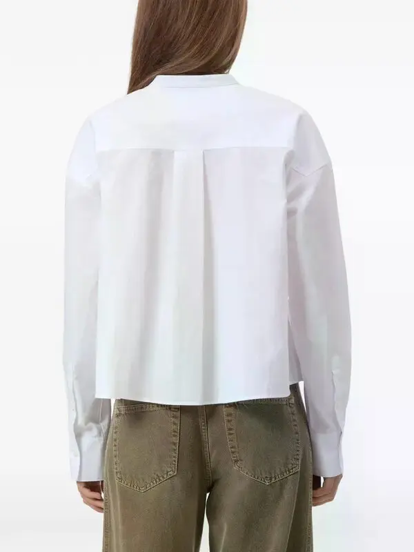 Closed Organic Cotton Band Collar Shirt