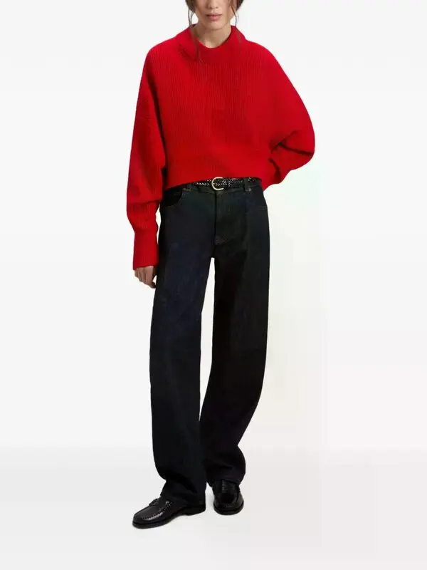 Woolrich Ribbed-knit Crew-neck Sweater