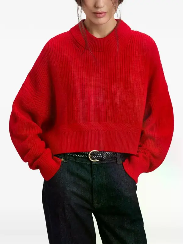 Woolrich Ribbed-knit Crew-neck Sweater