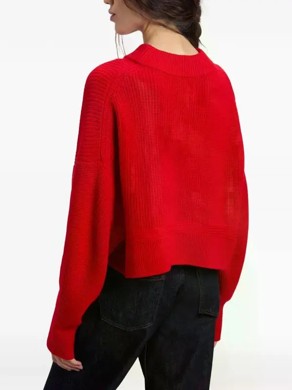 Woolrich Ribbed-knit Crew-neck Sweater