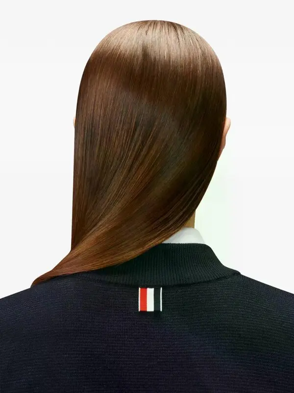 Thom Browne Ottoman Milano Stitch 4-bar Bomber Jacket