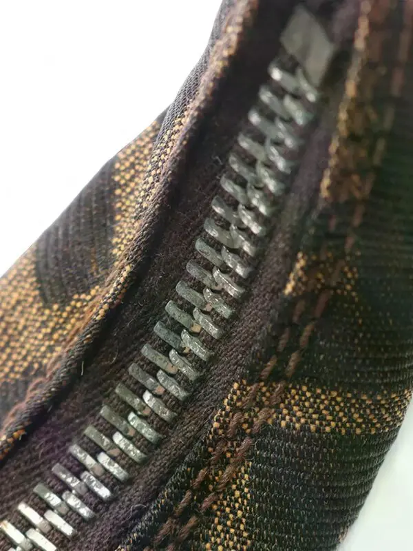 Fendi 2000-2010 Zucca Croissant Shoulder Bag