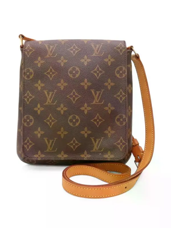 LOUIS VUITTON 1999-2005 Monogram Musette Salsa Pm Long Strap Crossbody Bag