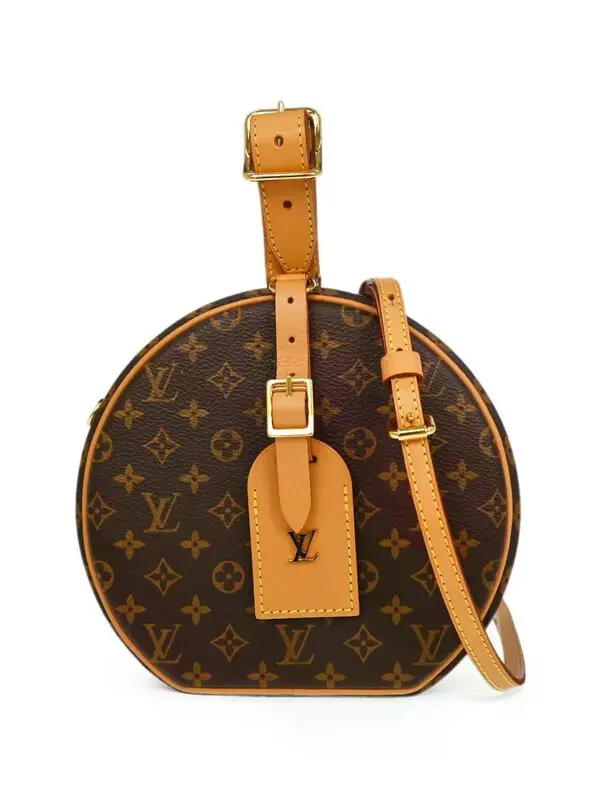 LOUIS VUITTON 2010-2020s Petite Boite Chapeau Shoulder Bag - Brown
