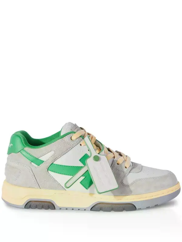 Off-White Out Of Office Colour-block Sneakers - Grey