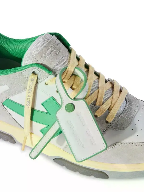 Off-White Out Of Office Colour-block Sneakers - Grey
