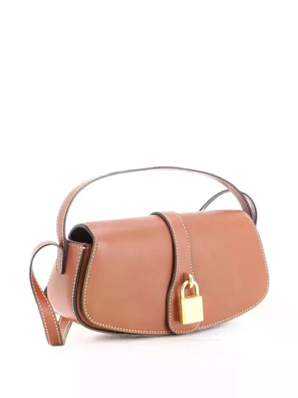Celine Tabou Clutch With Strap Smooth Calfskin Shoulder Bag