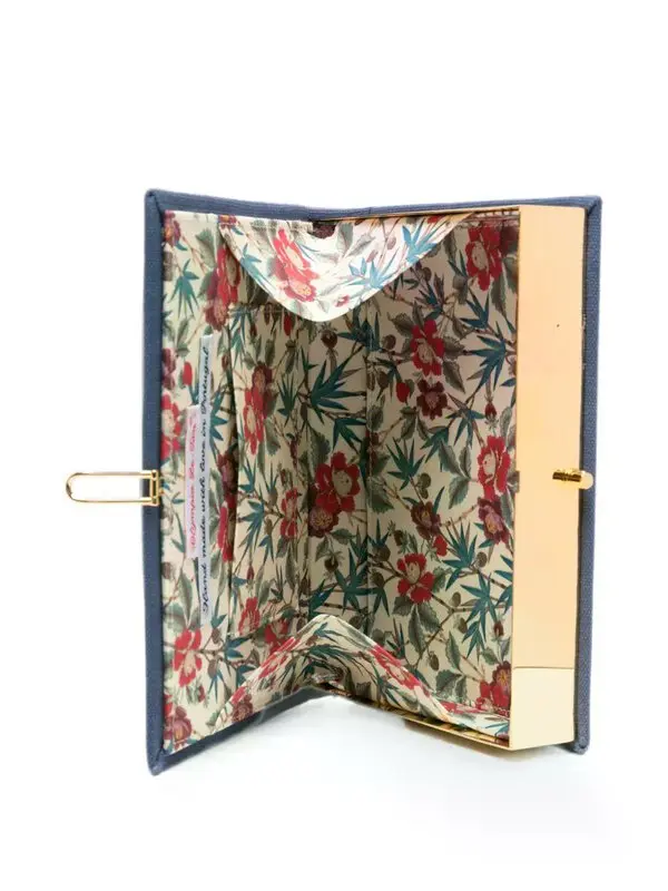 OLYMPIA LE-TAN Claude Monet Embroidered Clutch Bag