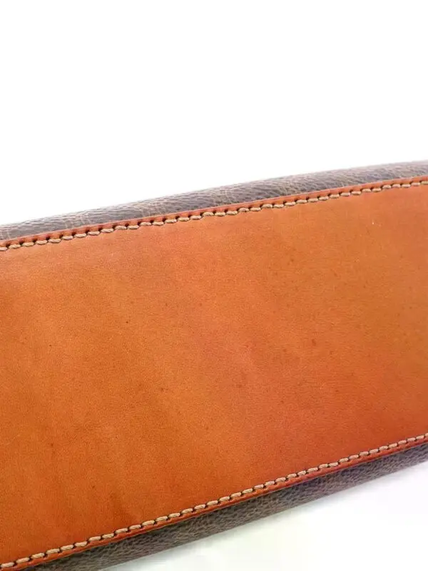 Celine 20th Century Macadam Coated Canvas Shoulder Bag