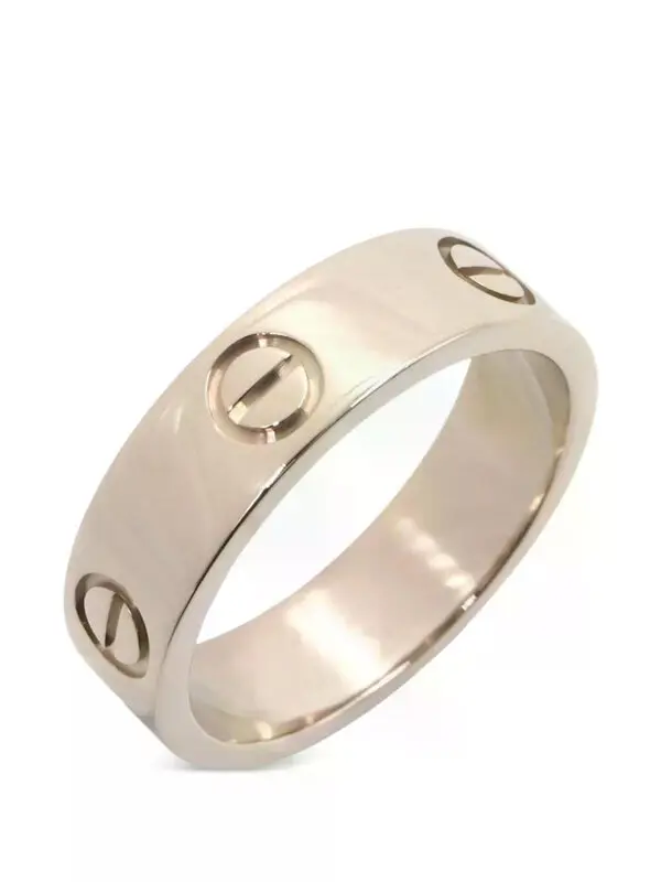 Cartier 18k White Gold Love Ring