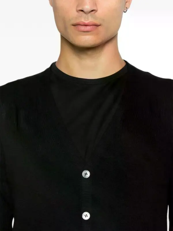 D4.0 V-neck Button-up Cardigan