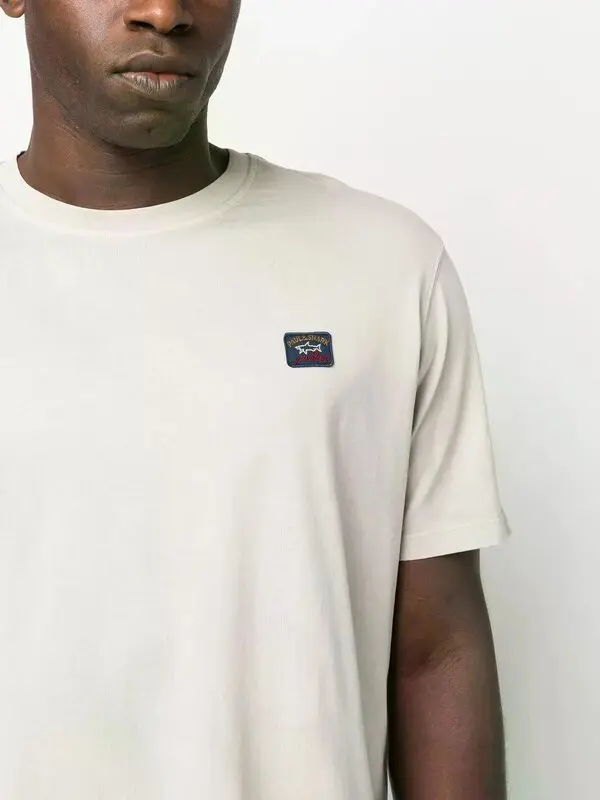 Paul & Shark Logo-patch Cotton T-shirt